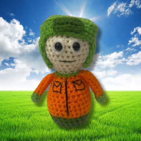 South Park Character Kyle Broflovski Handmade Crochet Plushie – Little ...